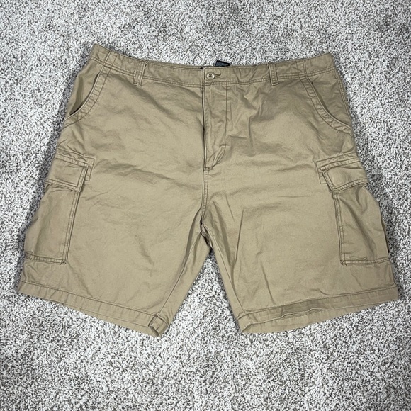 Plugg | Shorts | Plug Cargo Khaki Shorts | Poshmark